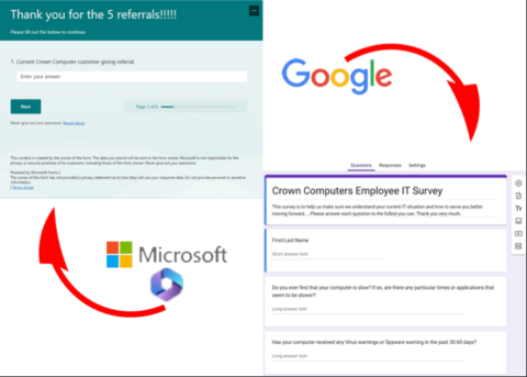 Choosing Between Microsoft Forms and Google Forms